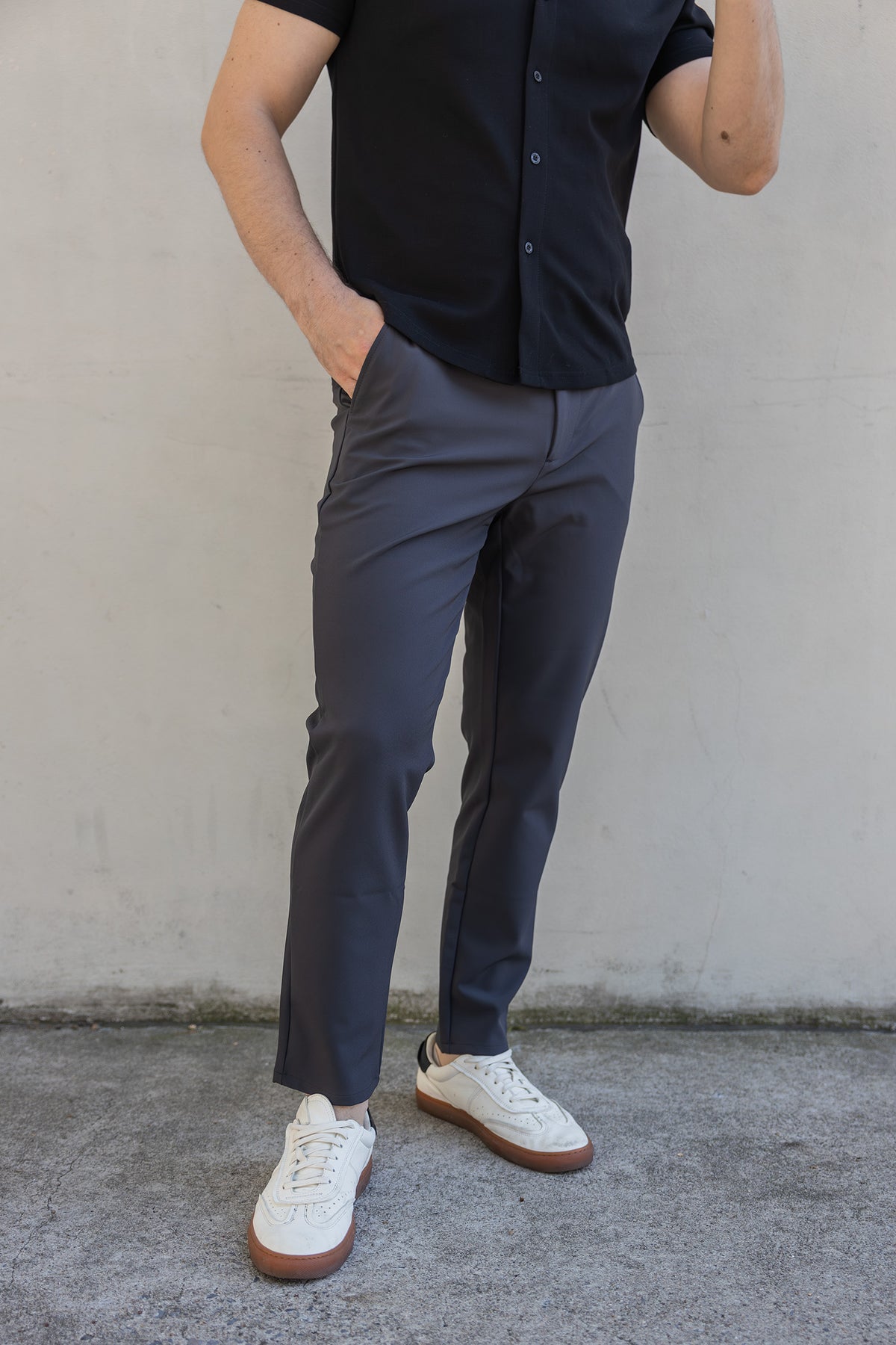 Super Stretch Performance Pants| Charcoal | Under 510