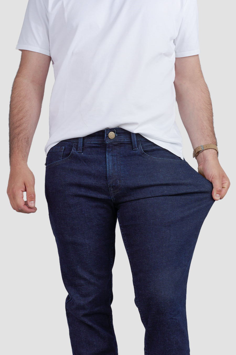 Jeans For Short Men | Slim Fit | Short Inseam Jeans