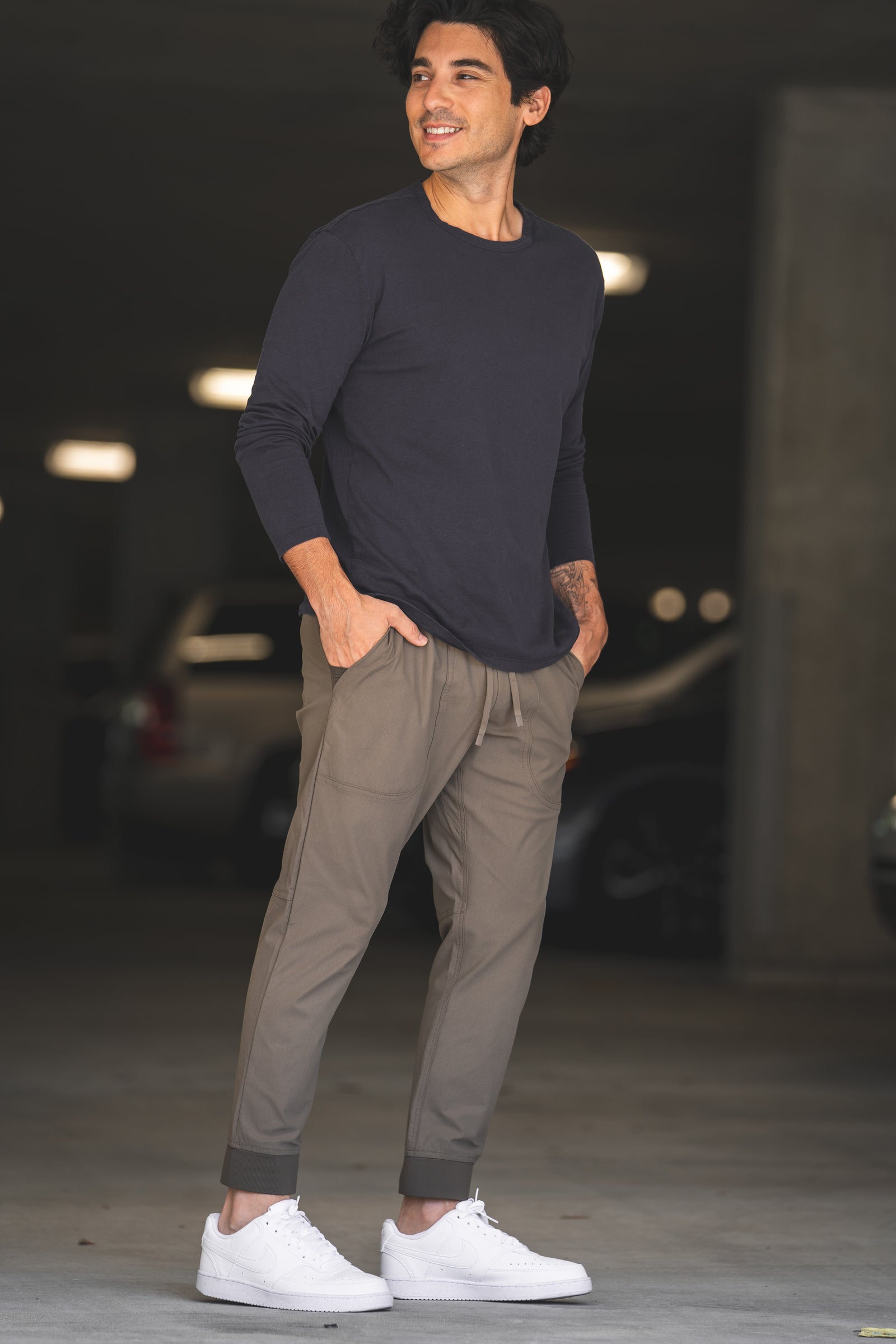 Pace Performance Jogger | Taupe | Under 510