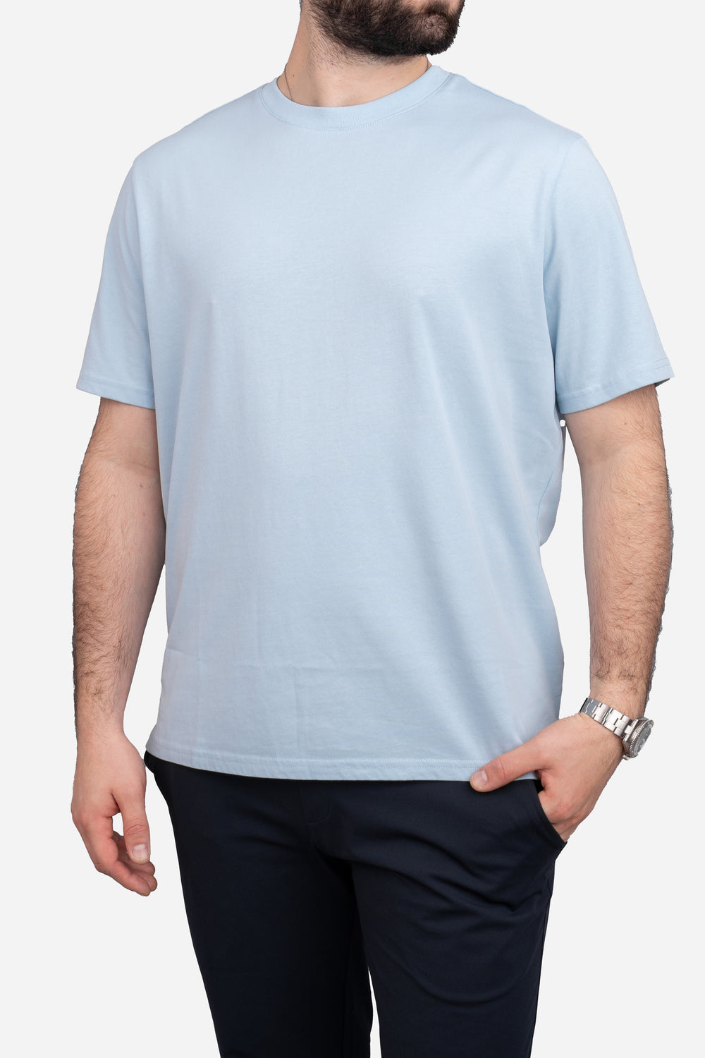 Regular Fit Men's T-Shirt | Light Blue | Under 510